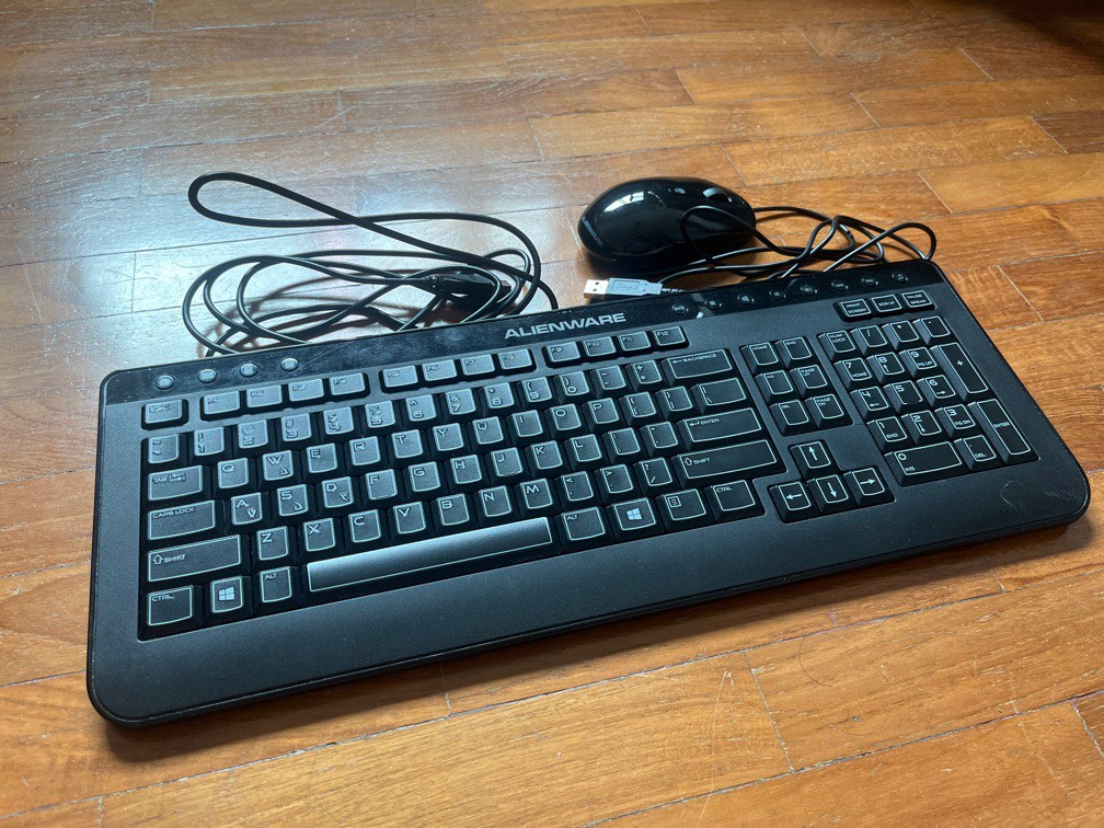Alienware Keyboard and Mouse, Computers & Tech, Parts & Accessories ...