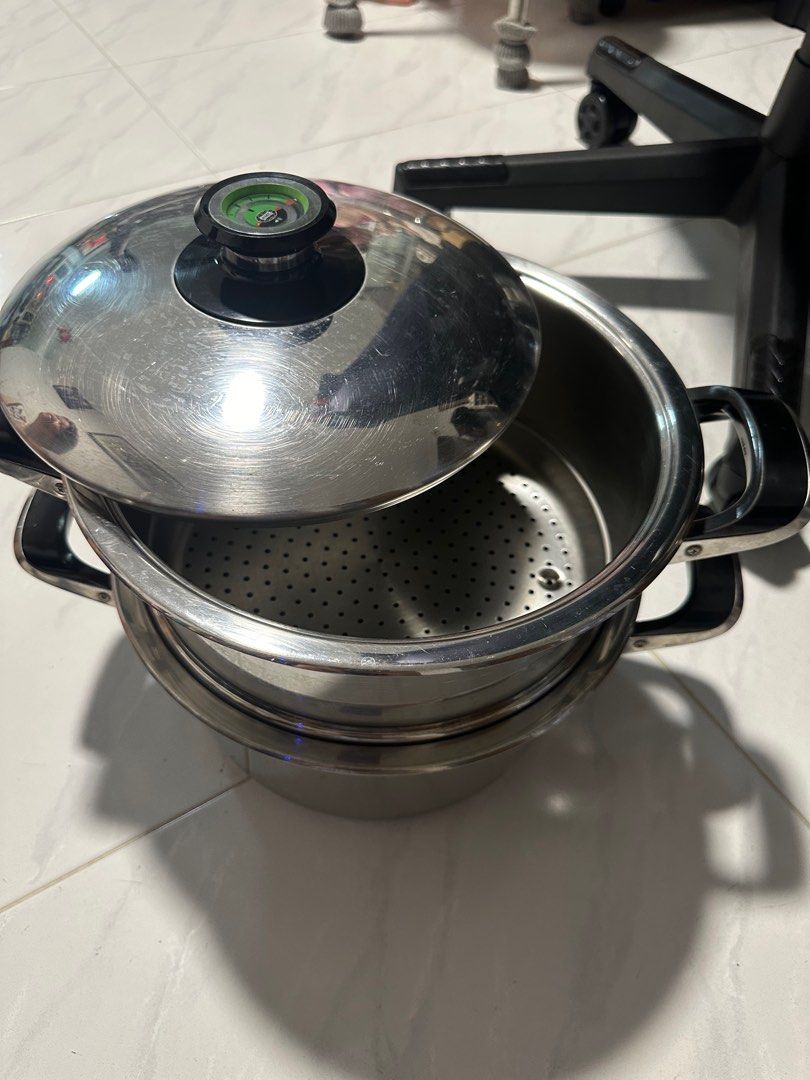 AMC pot set, Furniture & Home Living, Kitchenware & Tableware, Cookware ...