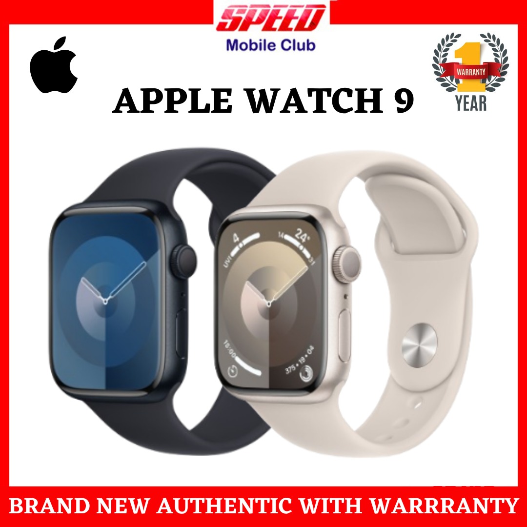 Apple Watch Series 9 GPS 41mm & 45mm with Sport Band | Local Set with 1 ...