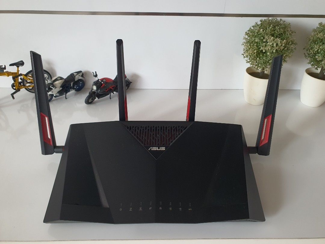 Asus Gaming Router RT AC88U, Computers & Tech, Parts & Accessories ...