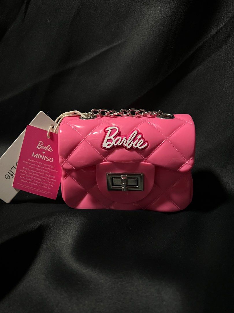 Authentic Miniso Barbie Jelly Bag, Women's Fashion, Bags & Wallets ...