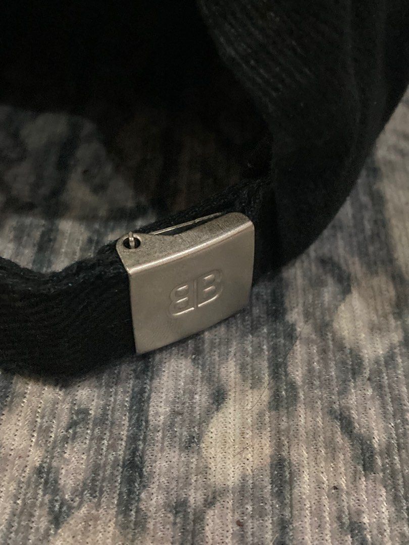Balenciaga Big Logo Ruined Hat, Men's Fashion, Watches & Accessories ...