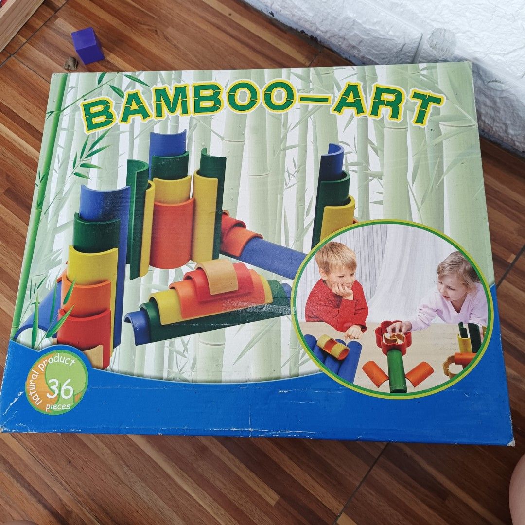 Bamboo Art Blocks (Super Big), Hobbies & Toys, Toys & Games on Carousell