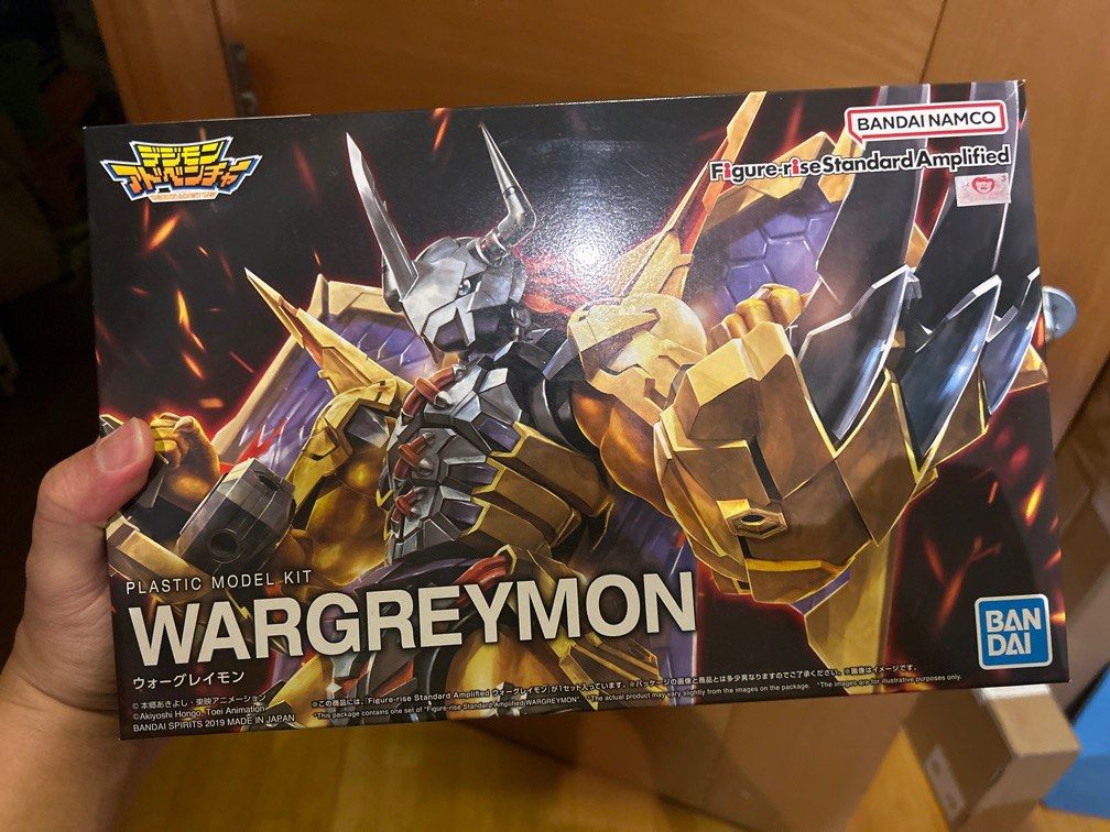(SEMI-BUILT) BANDAI Digimon Model FIGURE-RISE STANDARD WARGREYMON ...
