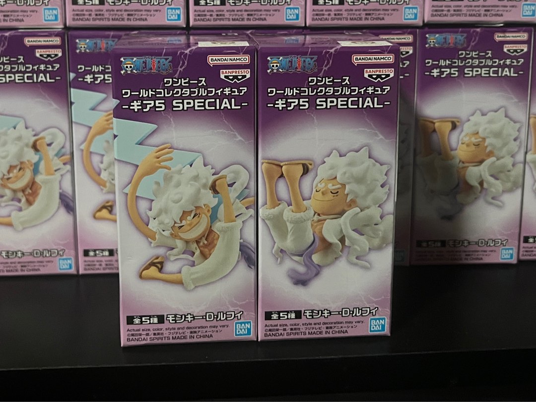 Bandai WCF Gear 5 Nika Luffy Special Variant (B+C SET) bundle , one ...