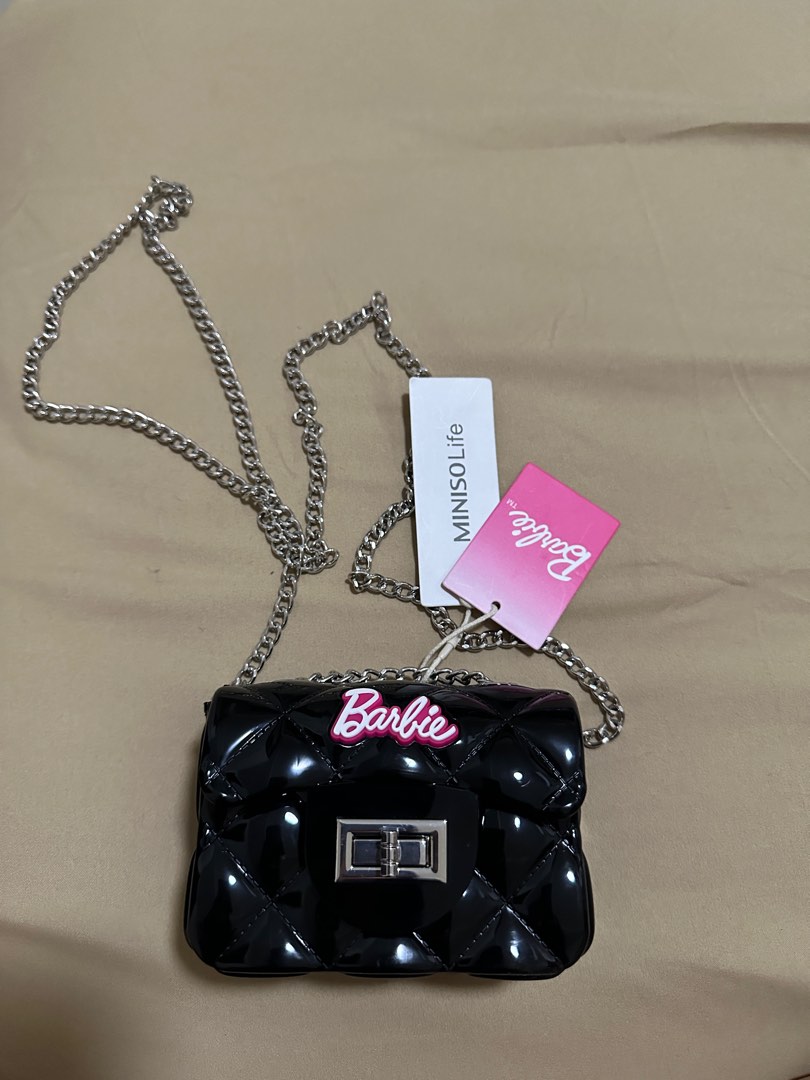 Barbie jelly bag X MINISO, Luxury, Bags & Wallets on Carousell
