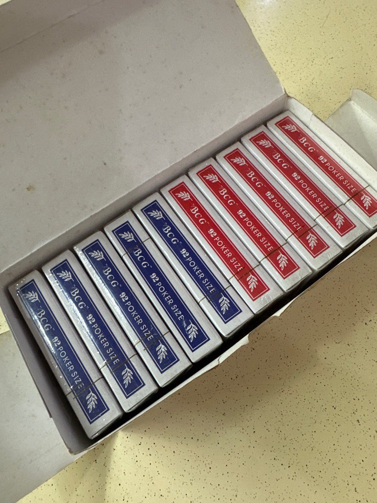 BCG Playing Cards, Hobbies & Toys, Toys & Games on Carousell