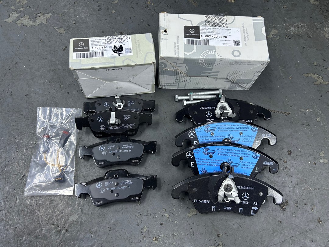 Benz 更換正廠迫力皮, 汽車配件, 改裝、內外零件 - Carousell