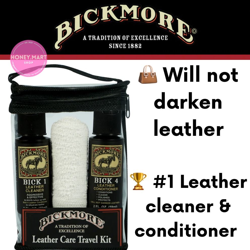 Bickmore Leather Care Travel Kit Bick 4, Bick 1 | Leather Conditioner ...