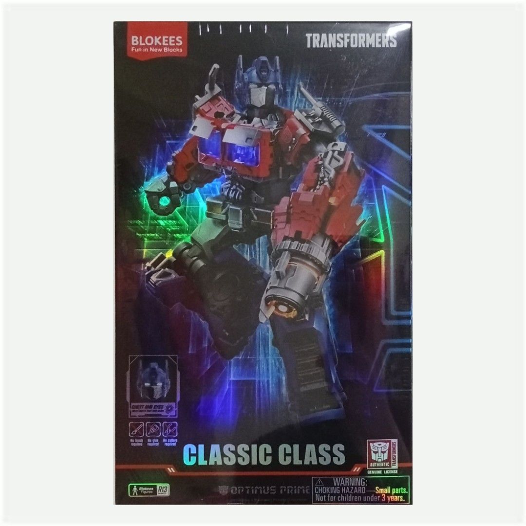 BLOKEES FUN IN NEW BLOCKS TRANSFORMERS AUTHENTIC CLASSIC CLASS 01 ...