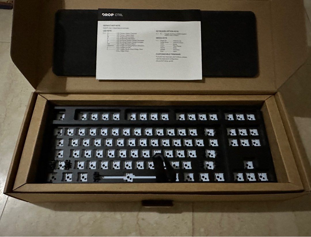 (BN) Drop CTRL Custom Mechanical Keyboard TKL 87 Keys (Barebones ...