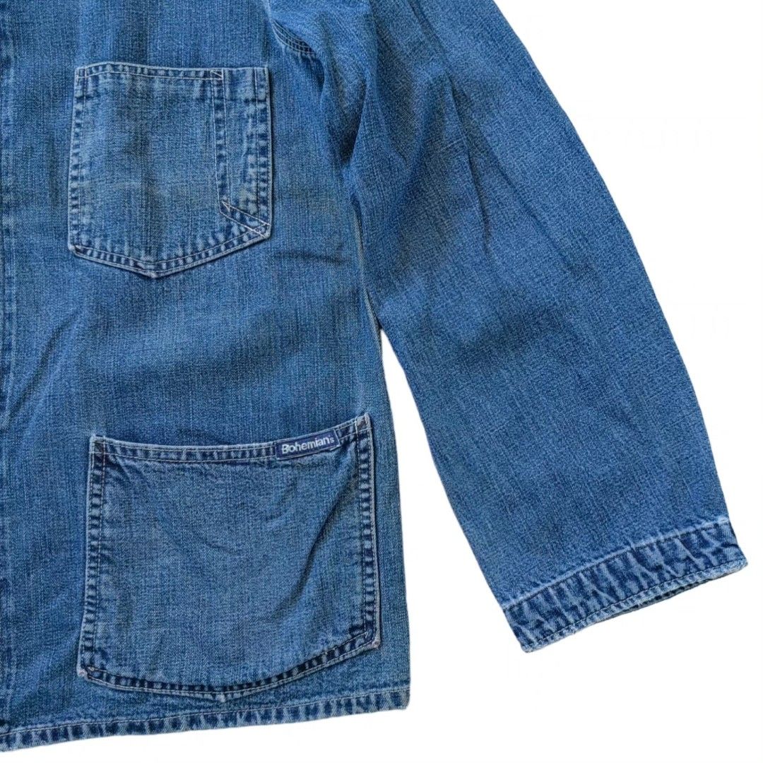 Bohemian made in japan chore jacket, Men's Fashion, Coats, Jackets and ...
