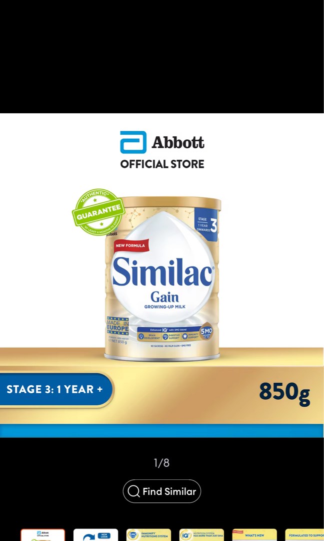 BRAND NEW Similac Stage 3, Babies & Kids, Nursing & Feeding ...