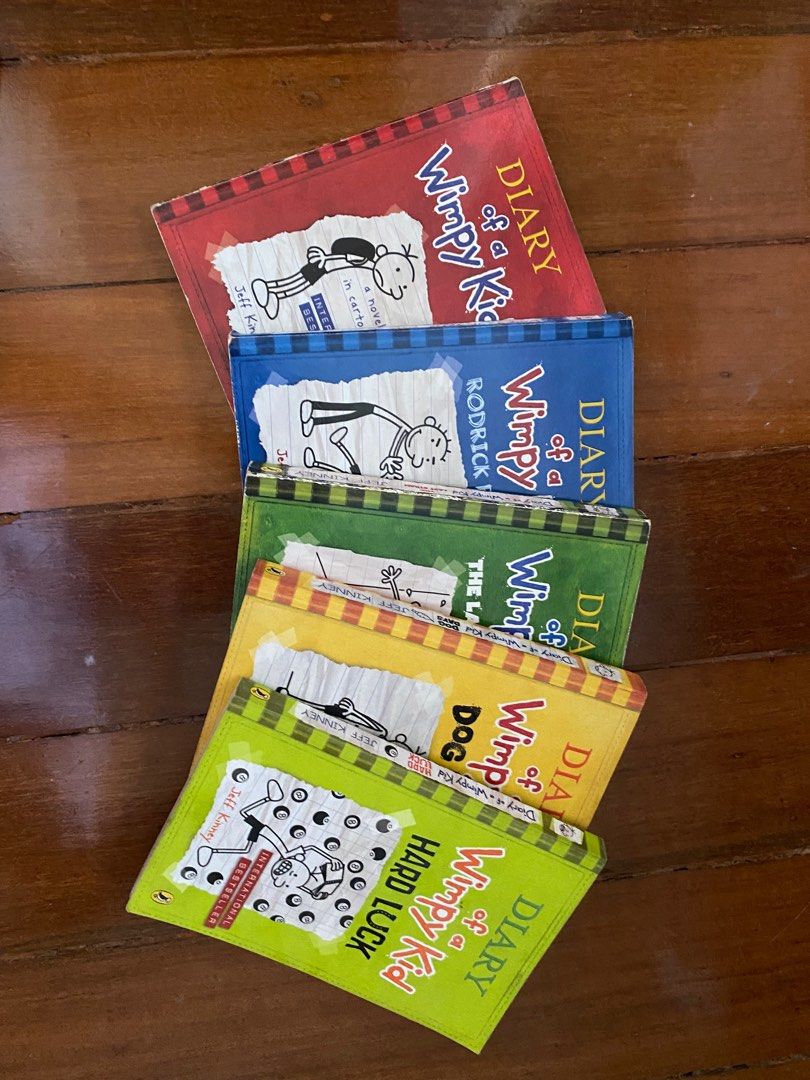 Bundle/Individual - Diary of a Wimpy Kid Full Set, Hobbies & Toys ...