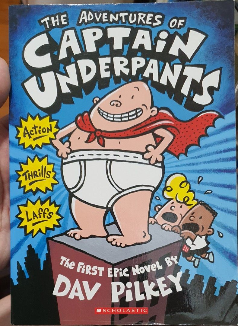 Captain Underpants, Hobbies & Toys, Books & Magazines, Fiction & Non ...