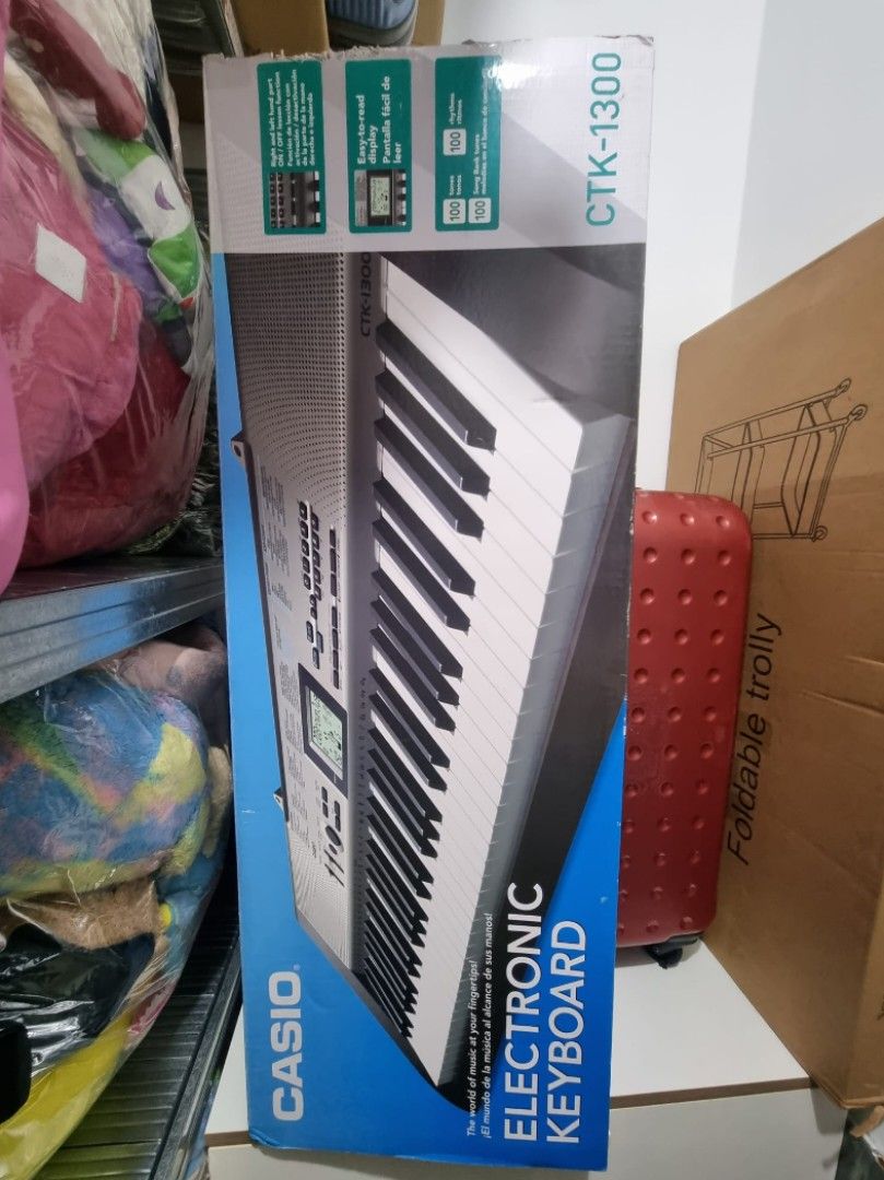 Casio Keyboard CTK- 1300, Hobbies & Toys, Music & Media, Musical Instruments on Carousell