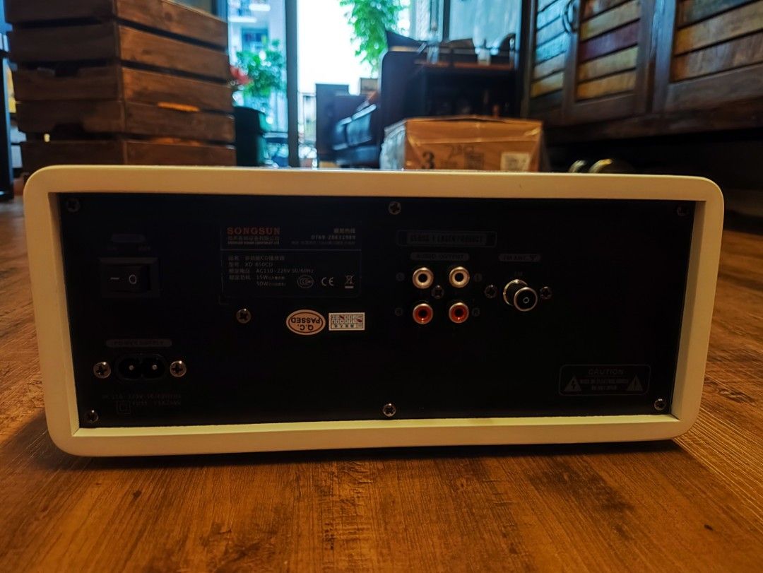 CD player with FM radio, Audio, Other Audio Equipment on Carousell