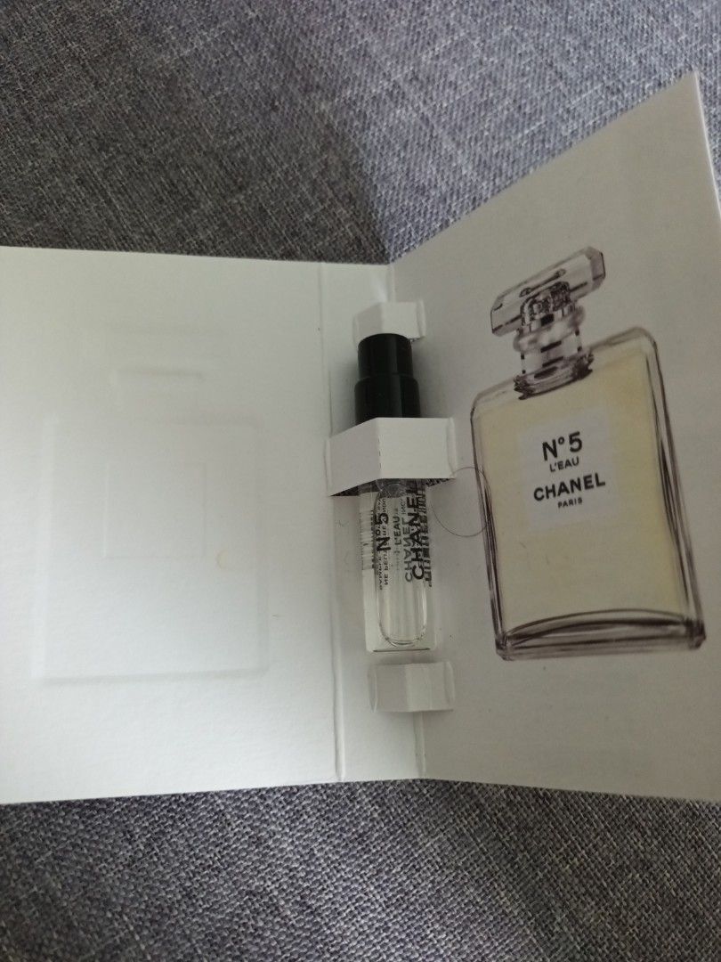 Chanel no 5 perfume sample, Beauty & Personal Care, Fragrance ...