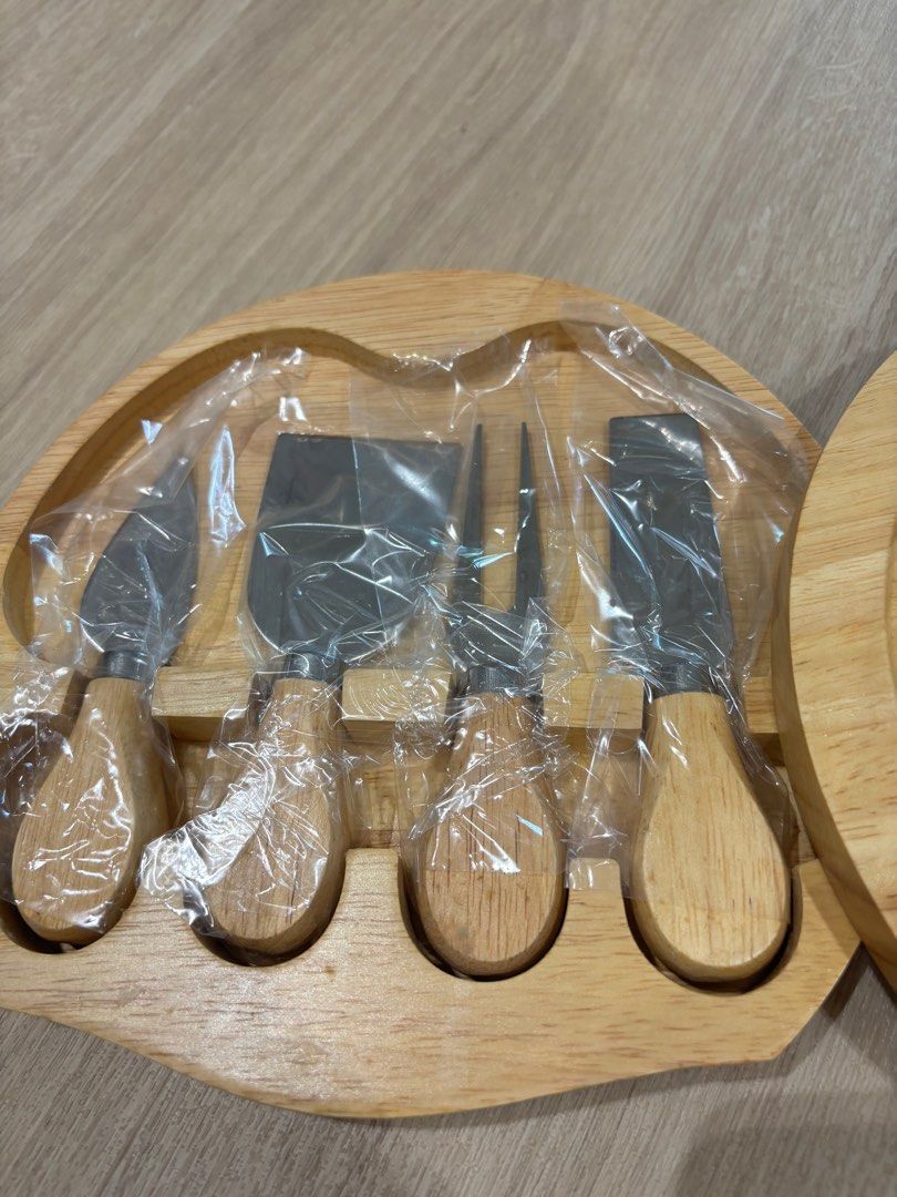 Cheese Board with Utensils, Furniture & Home Living, Kitchenware ...