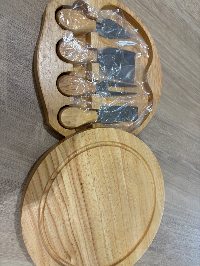 Cheese Board with Utensils, Furniture & Home Living, Kitchenware ...