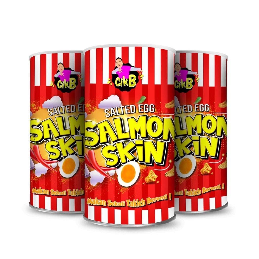 Cik B Salmon skin, Food & Drinks, Packaged & Instant Food on Carousell
