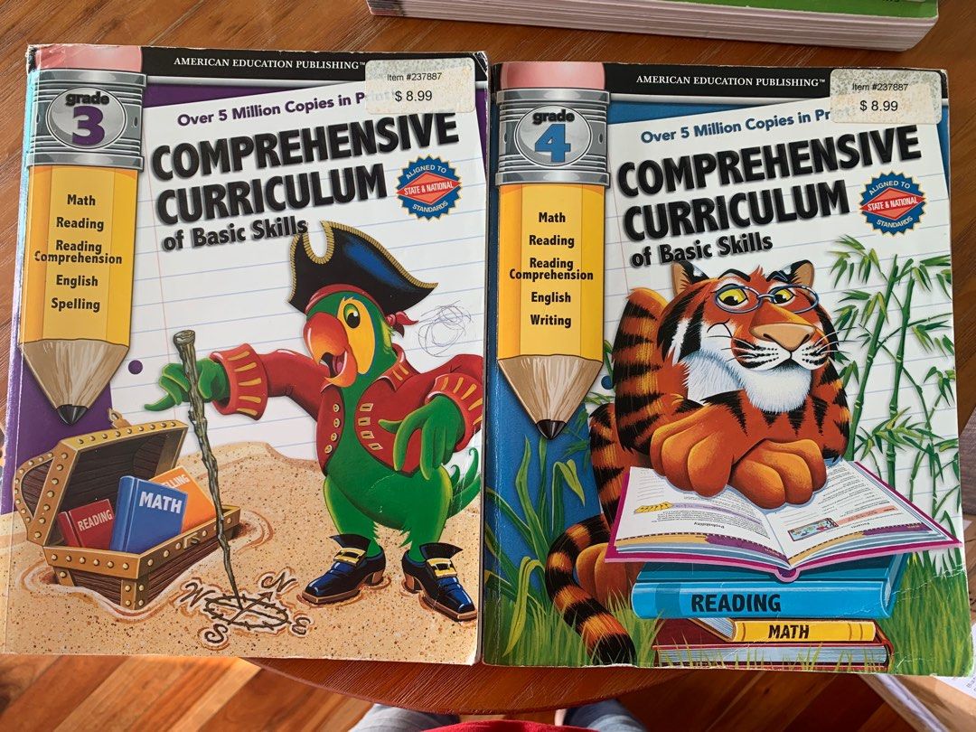 Comprehensive curriculum grade 3 grade 4, 興趣及遊戲, 書本 & 文具, 書本及雜誌 - 補充練習 ...