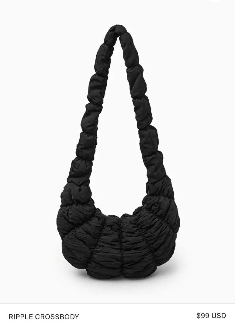 COS 2024 Ripple bag, Women's Fashion, Bags & Wallets, Cross-body Bags ...