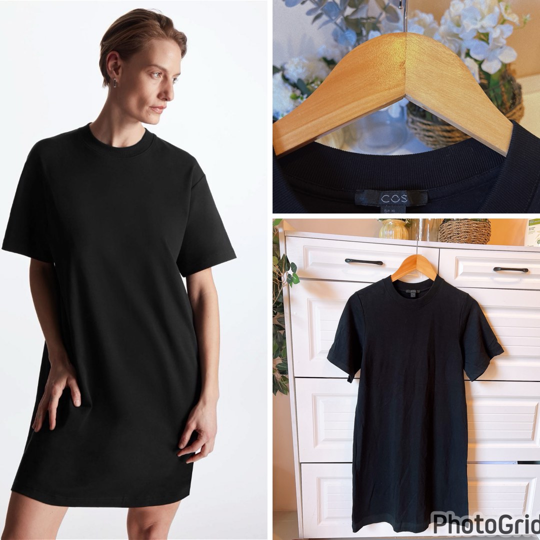 COS Black Basic Dress, Women's Fashion, Dresses & Sets, Dresses on Carousell