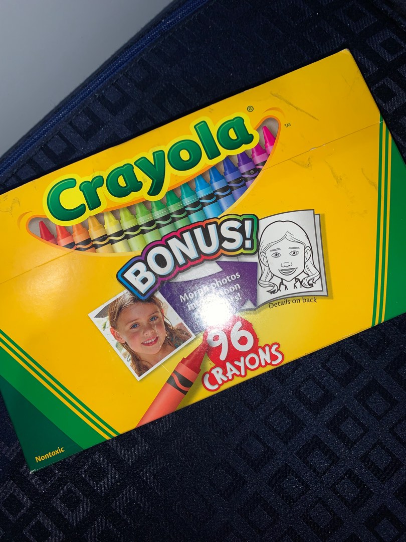Crayola 96 Colors, Hobbies & Toys, Stationary & Craft, Stationery ...