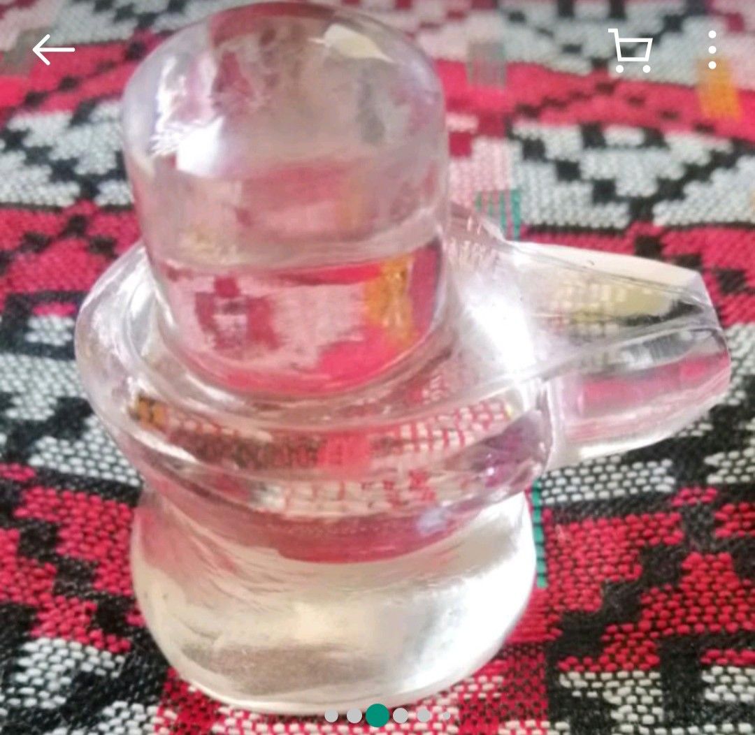 Crystal Quartz Mini Shivling Shivalingam Nepal, Hobbies & Toys ...