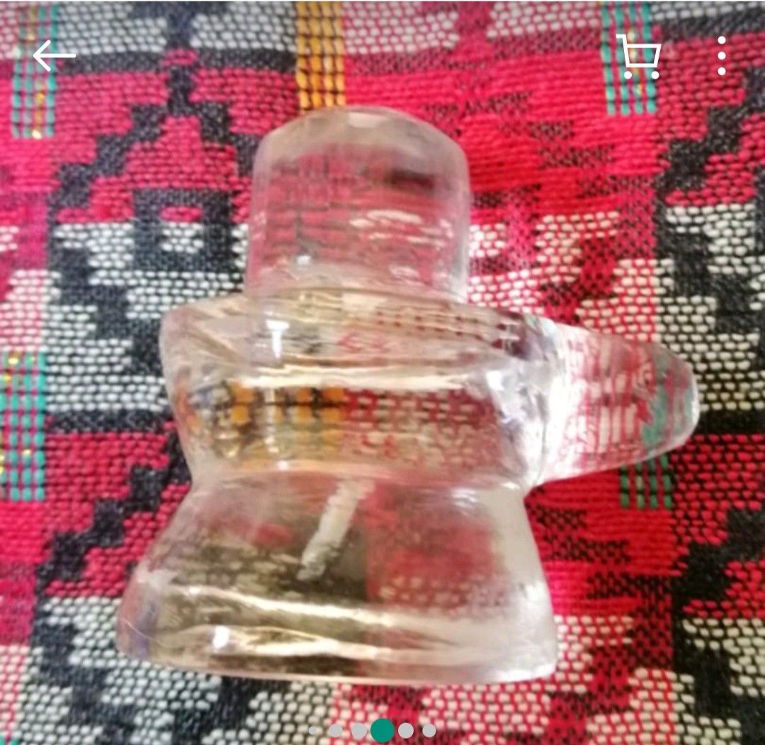 Crystal Quartz Mini Shivling Shivalingam Nepal, Hobbies & Toys ...