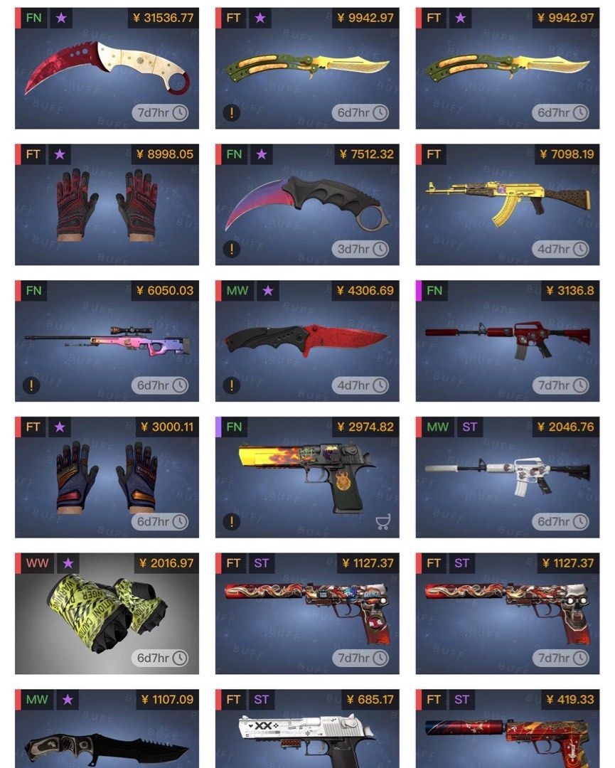 CSGO/CS2 SKINS CASH OUT SERVICE @ 94%!!, Video Gaming, Gaming ...