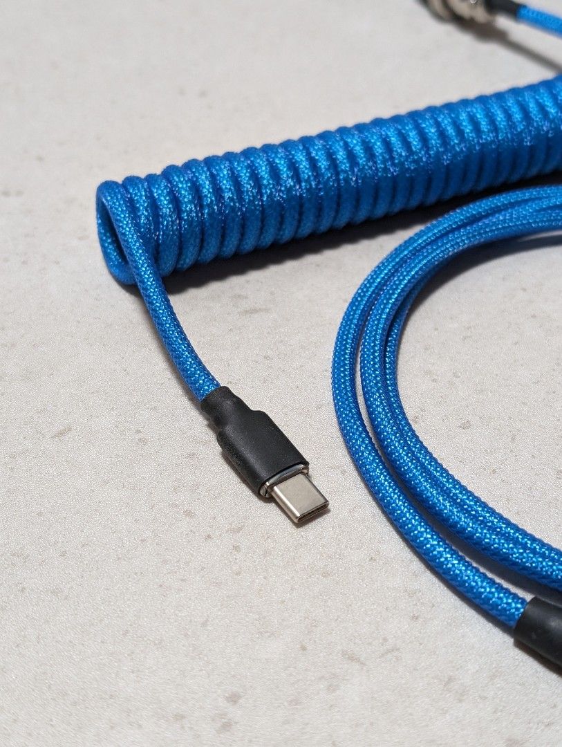 Custom coiled cable, Computers & Tech, Parts & Accessories, Cables ...
