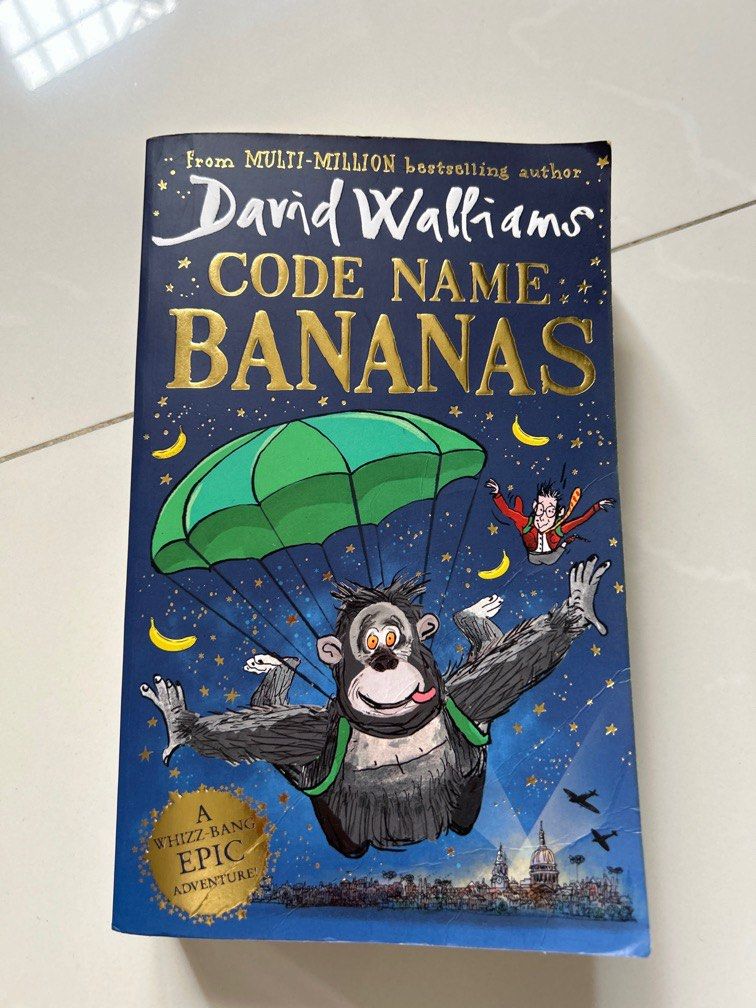 David Walliams: Code Name Bananas book, Hobbies & Toys, Books ...