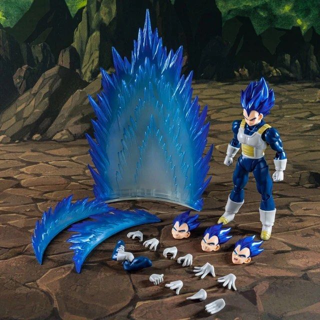 Demonical Fit SHF Dragonball Super Royal Blue SSGSS Vegeta Figure ...
