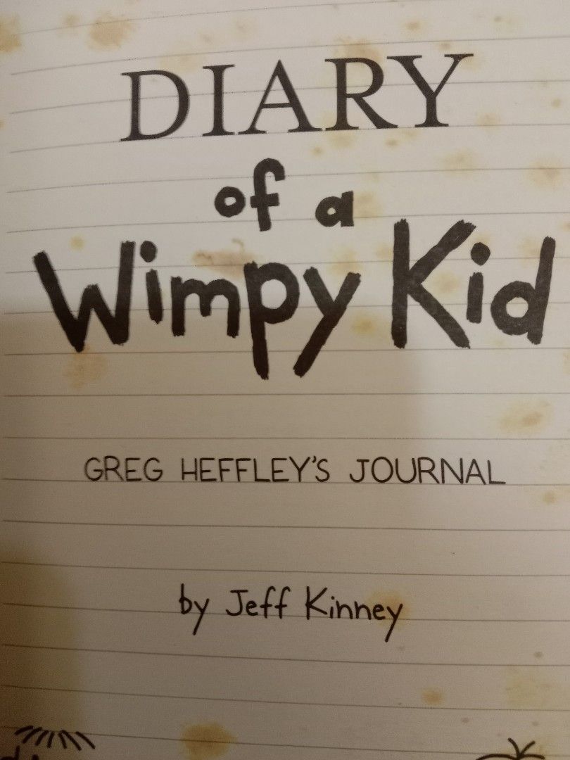 DIARY of a Wimpy Kid ： GREG HEFFLEY'S JOURNAL, Hobbies & Toys, Books ...