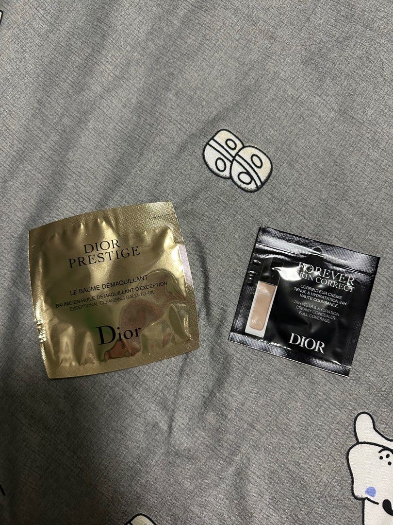 DIOR Serum / Lipstick / Perfume / Cleansing Balm / Concealer Samples ...