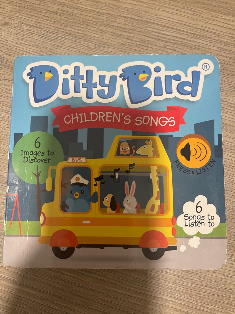 Ditty Bird - Learning Songs, Babies & Kids, Infant Playtime on Carousell