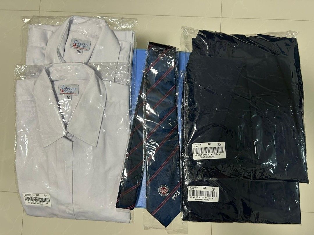 Dunman High School girls uniform, Men's Fashion, Activewear on Carousell
