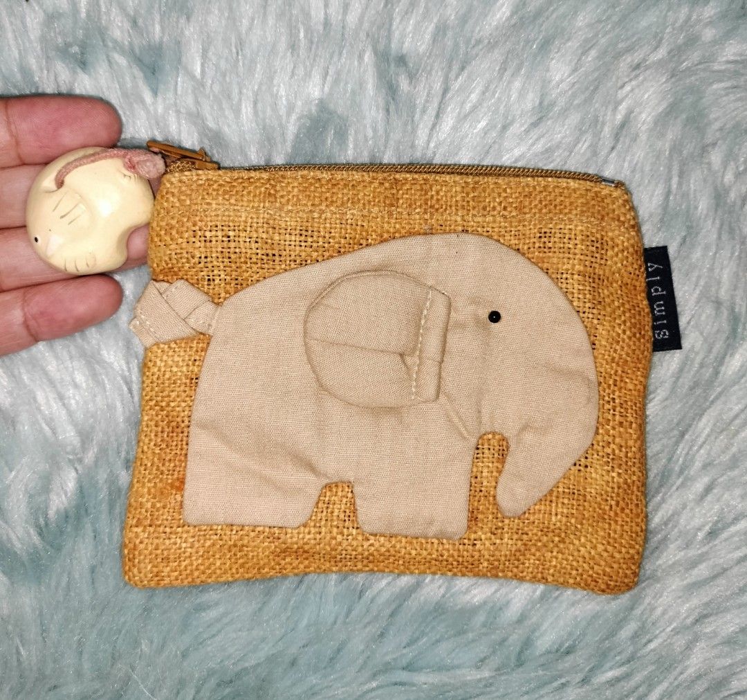 Elephant Coin Purse, Women's Fashion, Bags & Wallets, Purses & Pouches ...