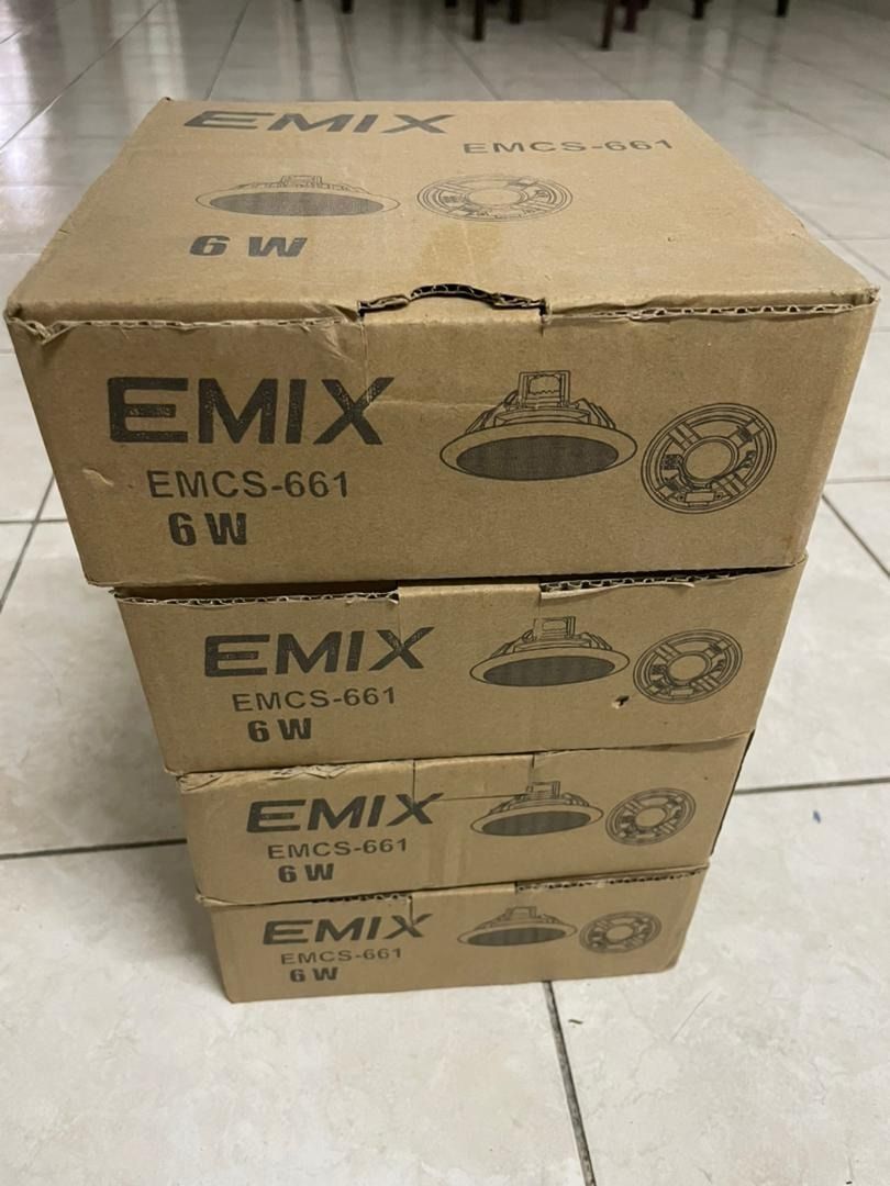 Emix ceiling speaker EMCS-661, Audio, Soundbars, Speakers & Amplifiers ...