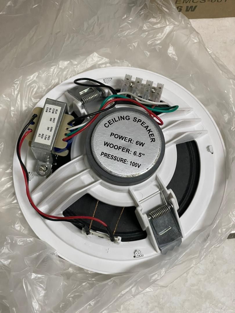 Emix ceiling speaker EMCS-661, Audio, Soundbars, Speakers & Amplifiers ...