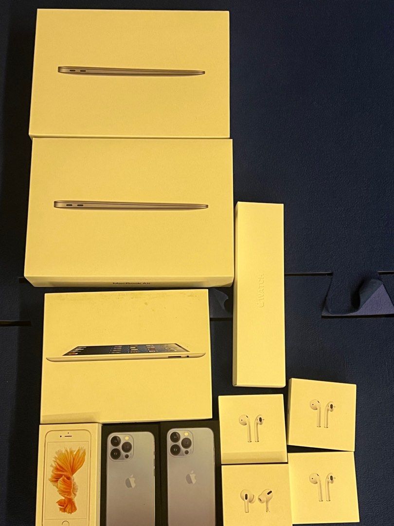 Empty apple products boxes, Mobile Phones & Gadgets, Mobile & Gadget ...