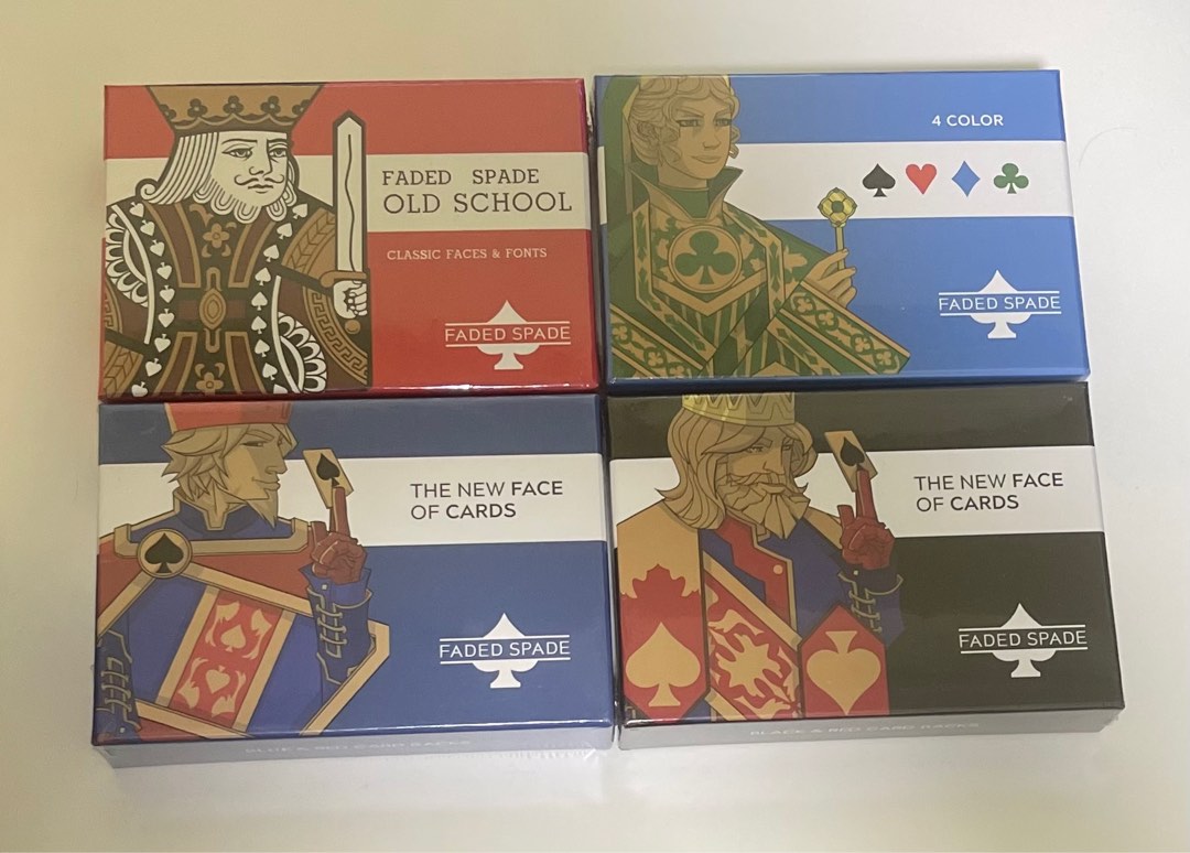 Faded Spade Texas Holdem Poker Card 3.0 Hustler Casino / WPT World ...