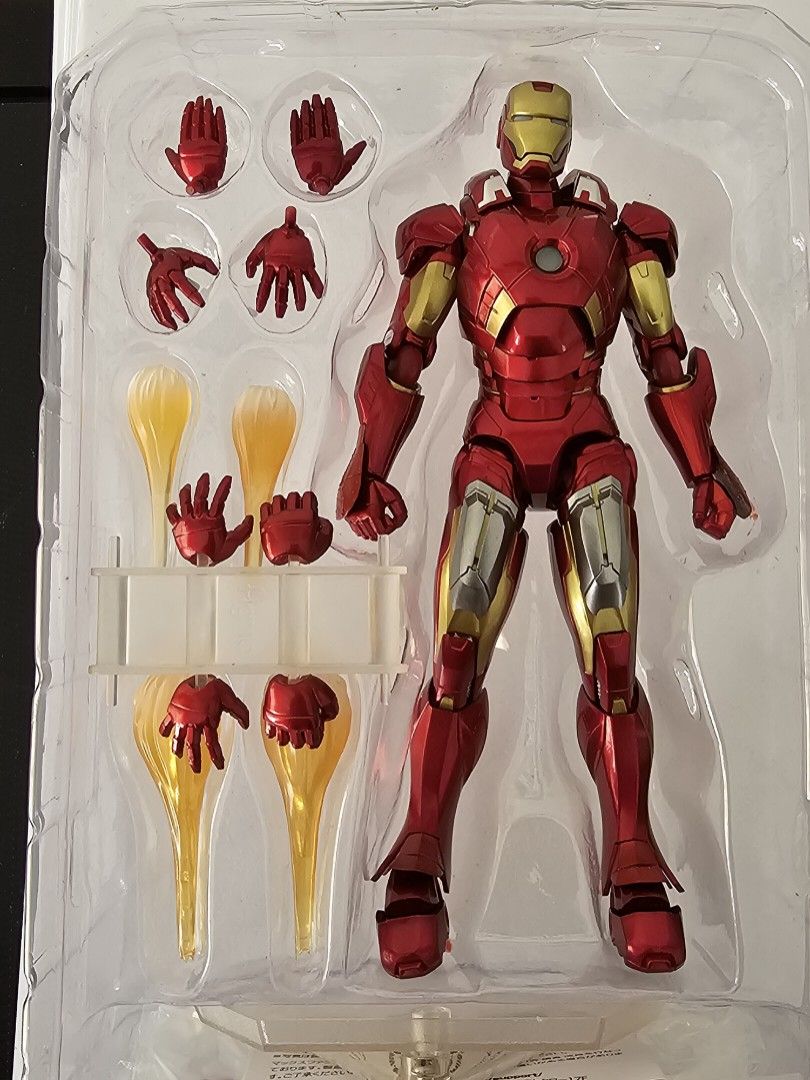 Figma Avengers Iron Man Mark VII, Hobbies & Toys, Toys & Games on Carousell