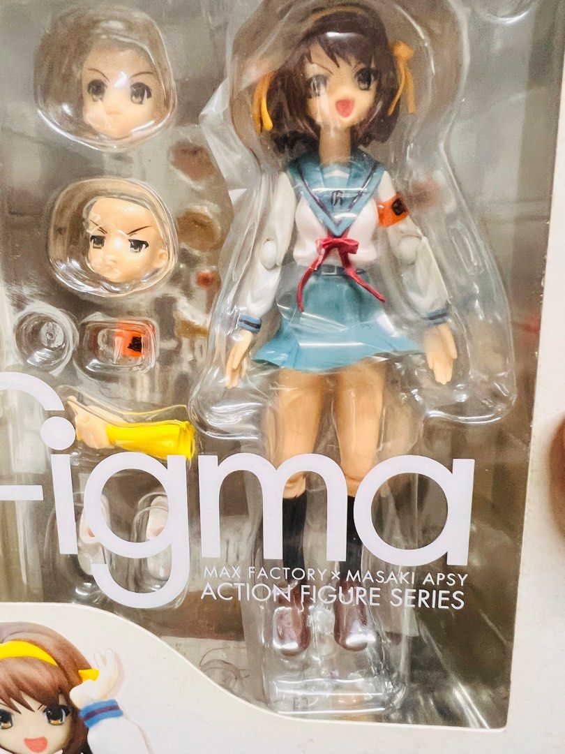 Figma The Melancholy of Haruhi Suzumiya 002 Uniform Version, Hobbies ...