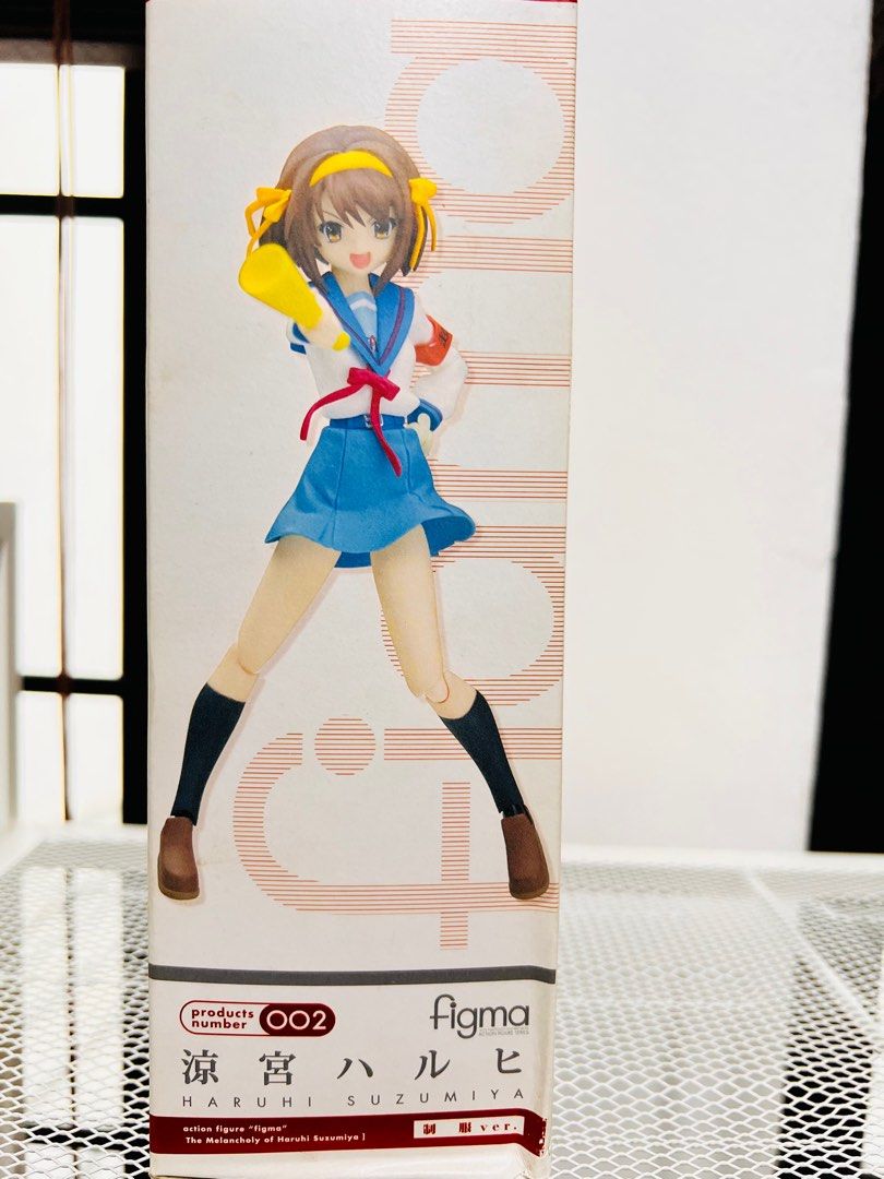 Figma The Melancholy of Haruhi Suzumiya 002 Uniform Version, Hobbies ...