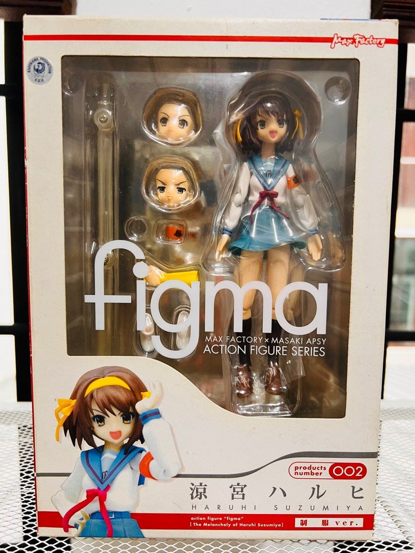 Figma The Melancholy of Haruhi Suzumiya 002 Uniform Version, Hobbies ...