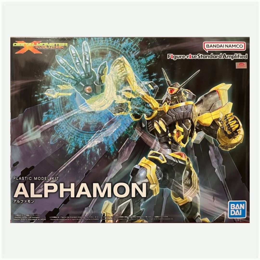 FIGURE-RISE STANDARD AMPLIFIED ALPHAMON (DIGIMON), Hobbies & Toys, Toys ...