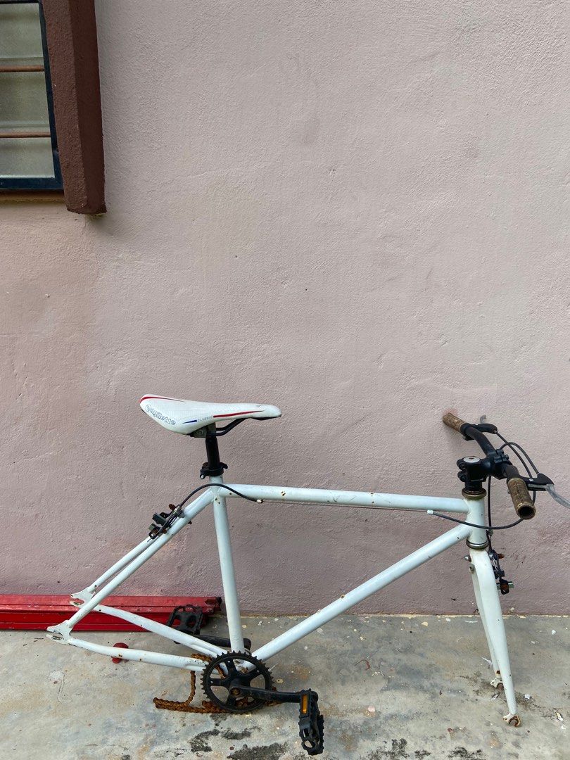Fixie 700c Frame + Fork + Break Set, Sports Equipment, Bicycles & Parts ...